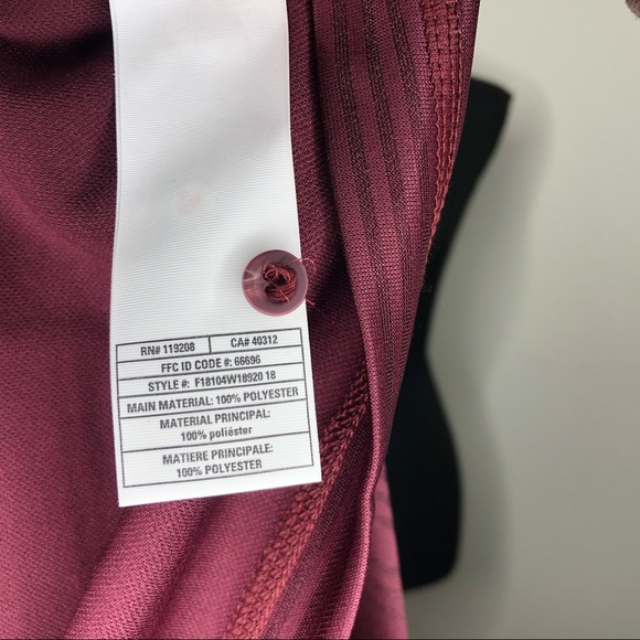 adidas | Tops | Adidas Polo Climate Plum Colored | Poshmark
